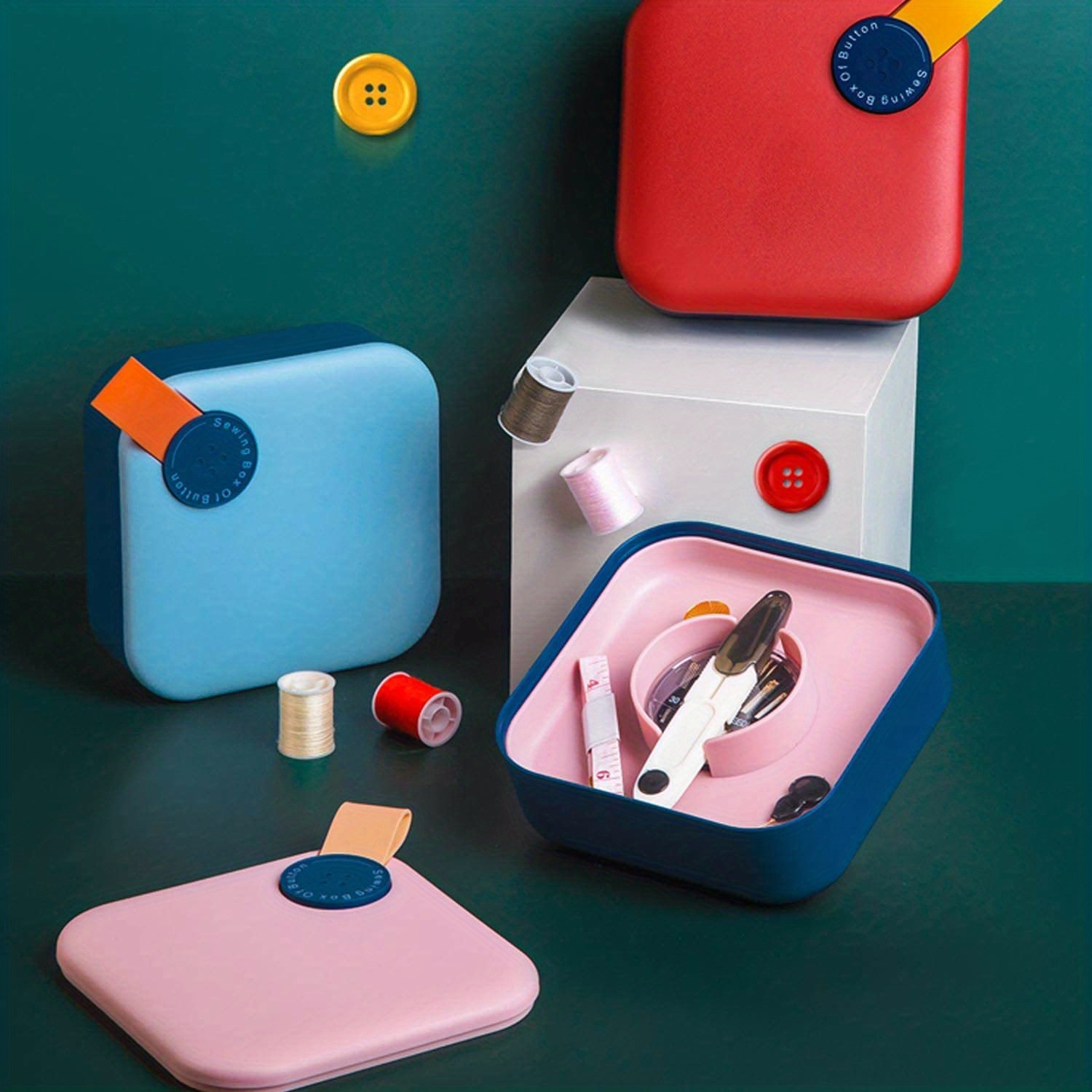 1set adult sewing set home sewing set easy to carry and store sewing ...