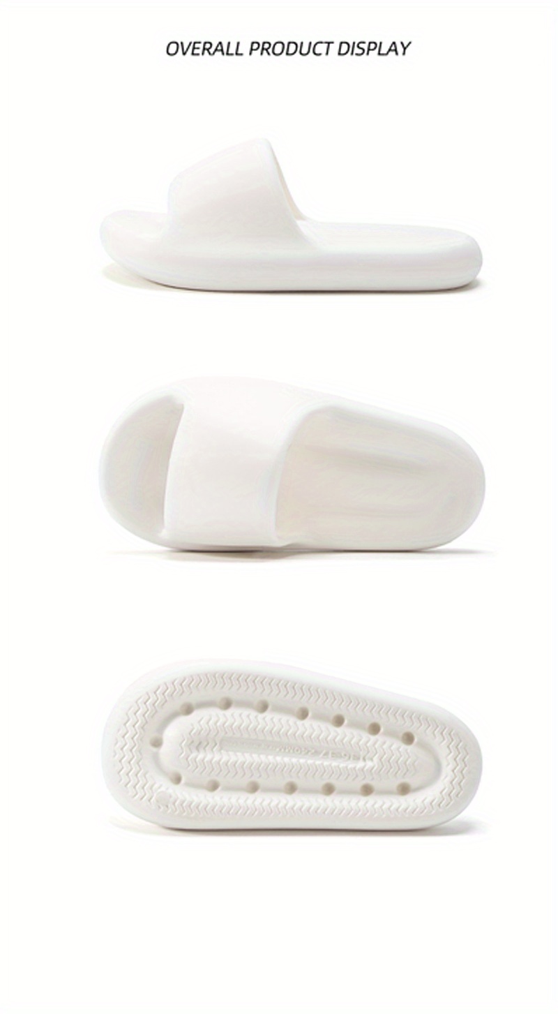 Women's Indoor Pillow Slides Solid Color Super Soft Quick - Temu Australia