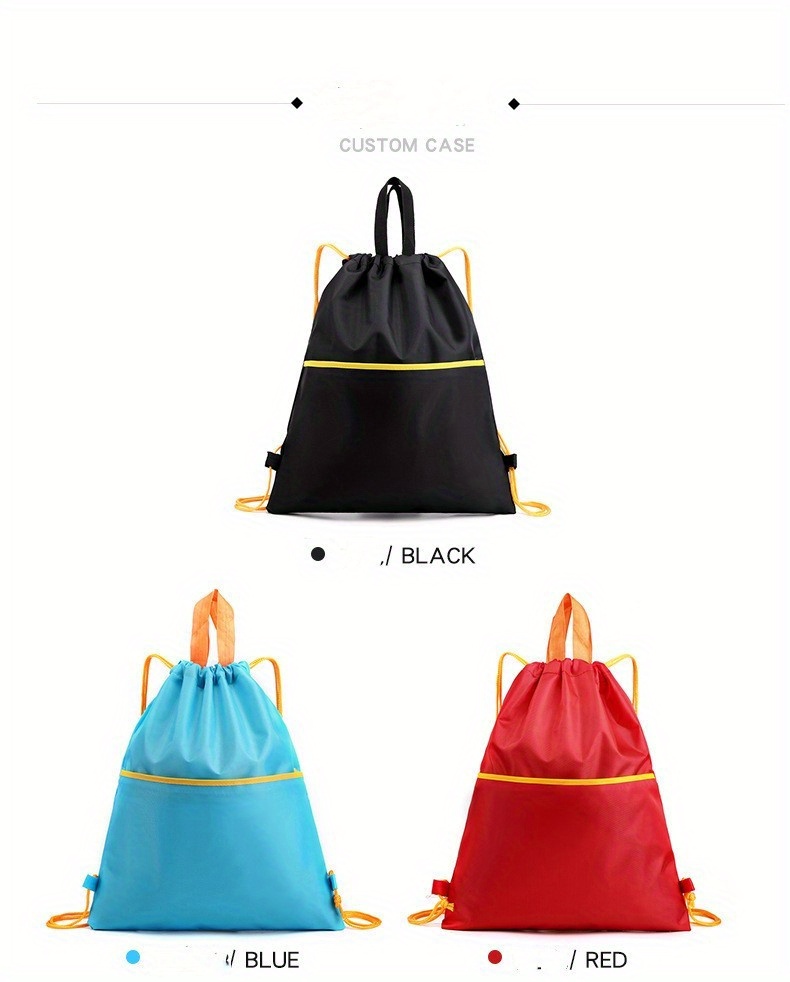 Waterproof Polyester Drawstring Bag Perfect Outdoor - Temu Australia