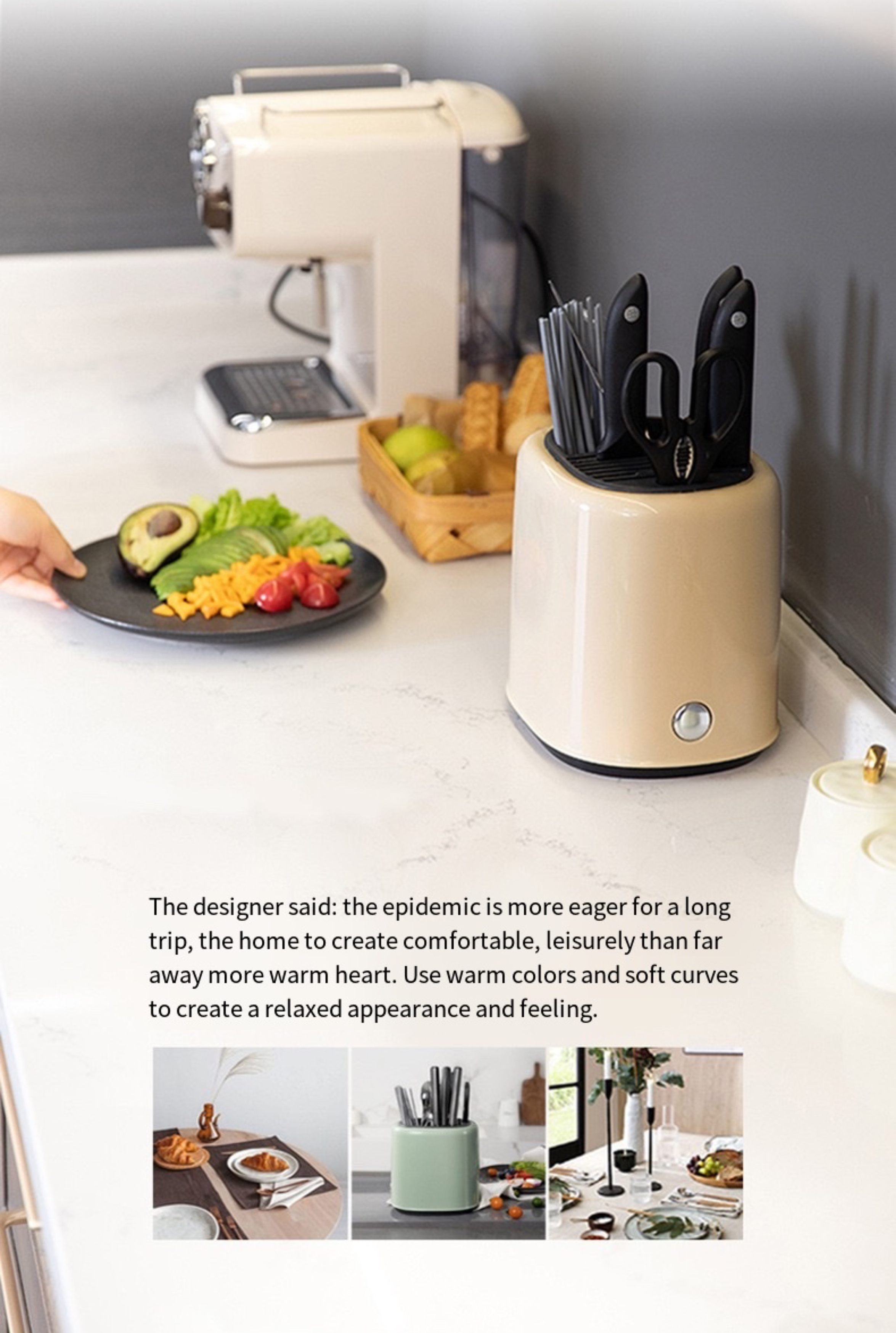 Organize Kitchen Multi functional Knife Block Storage - Temu