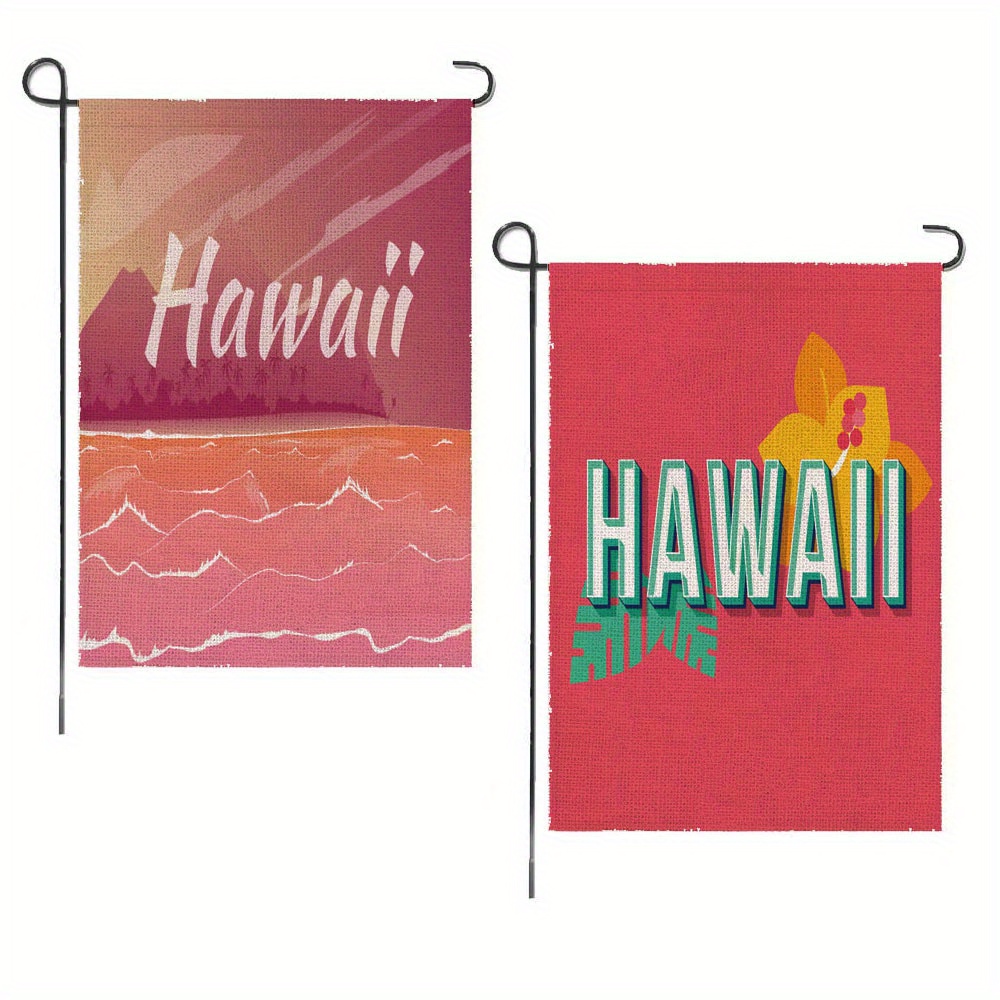 Flag Beach Vacation Vertical Double Sided - Temu United