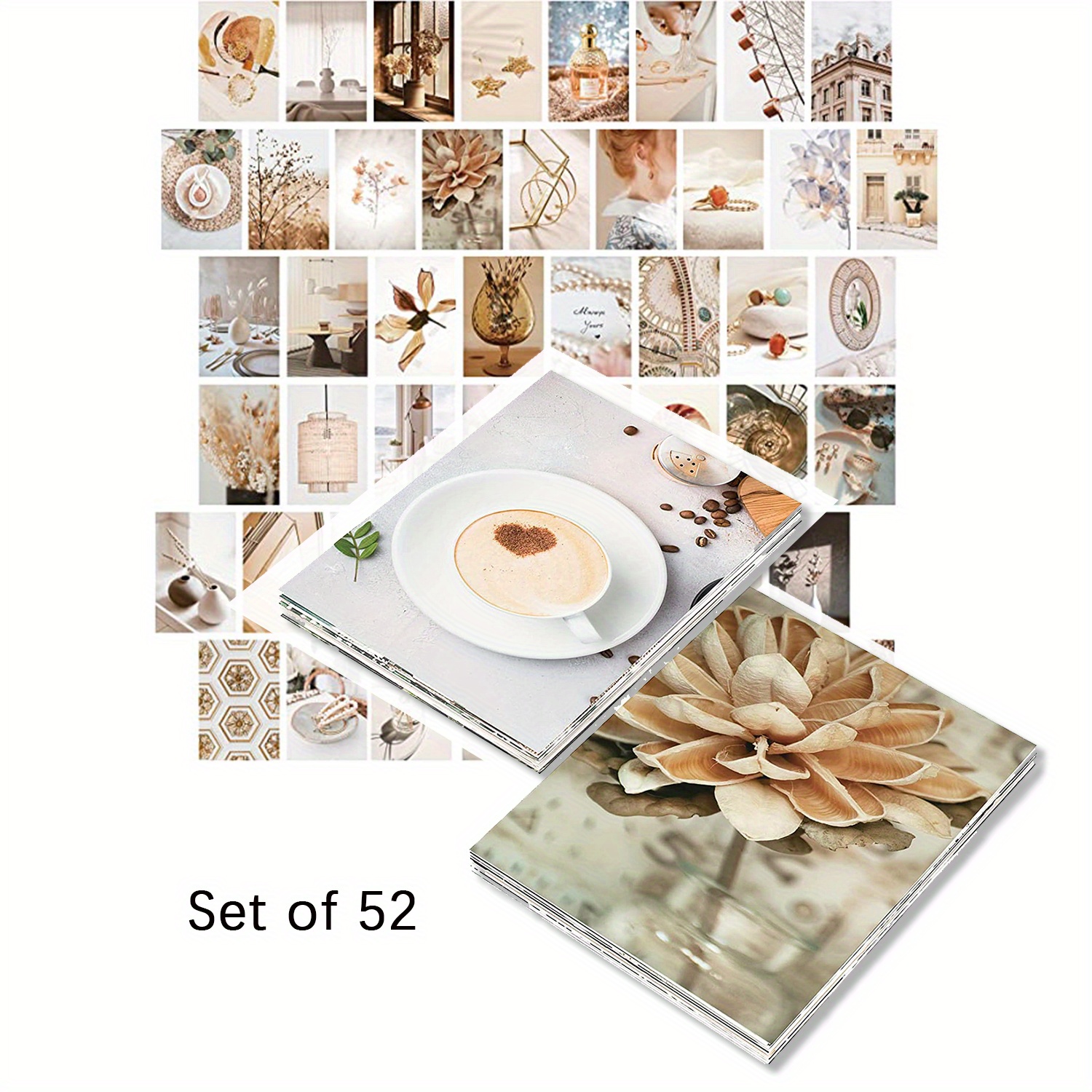 52pcs Lindos Carteles Decoración Boho Pared Hermosas - Temu Spain