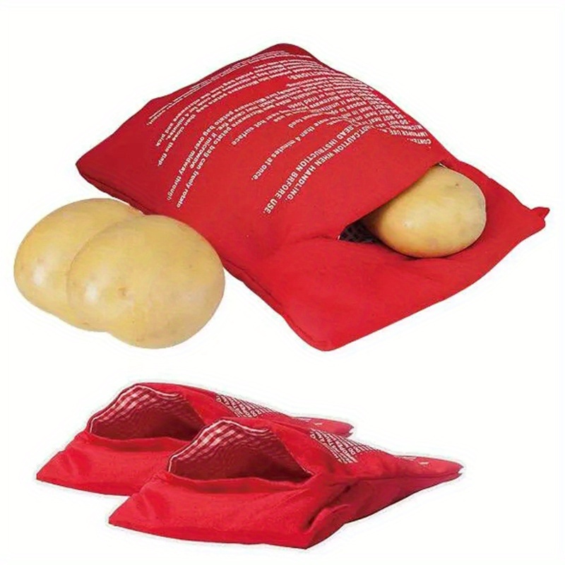 Microwave Potato Bag Microwave Potato Cooker Kitchen Gadgets - Temu ...