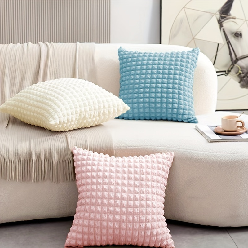 seersucker throw pillow cover living room bedroom party - Temu Australia