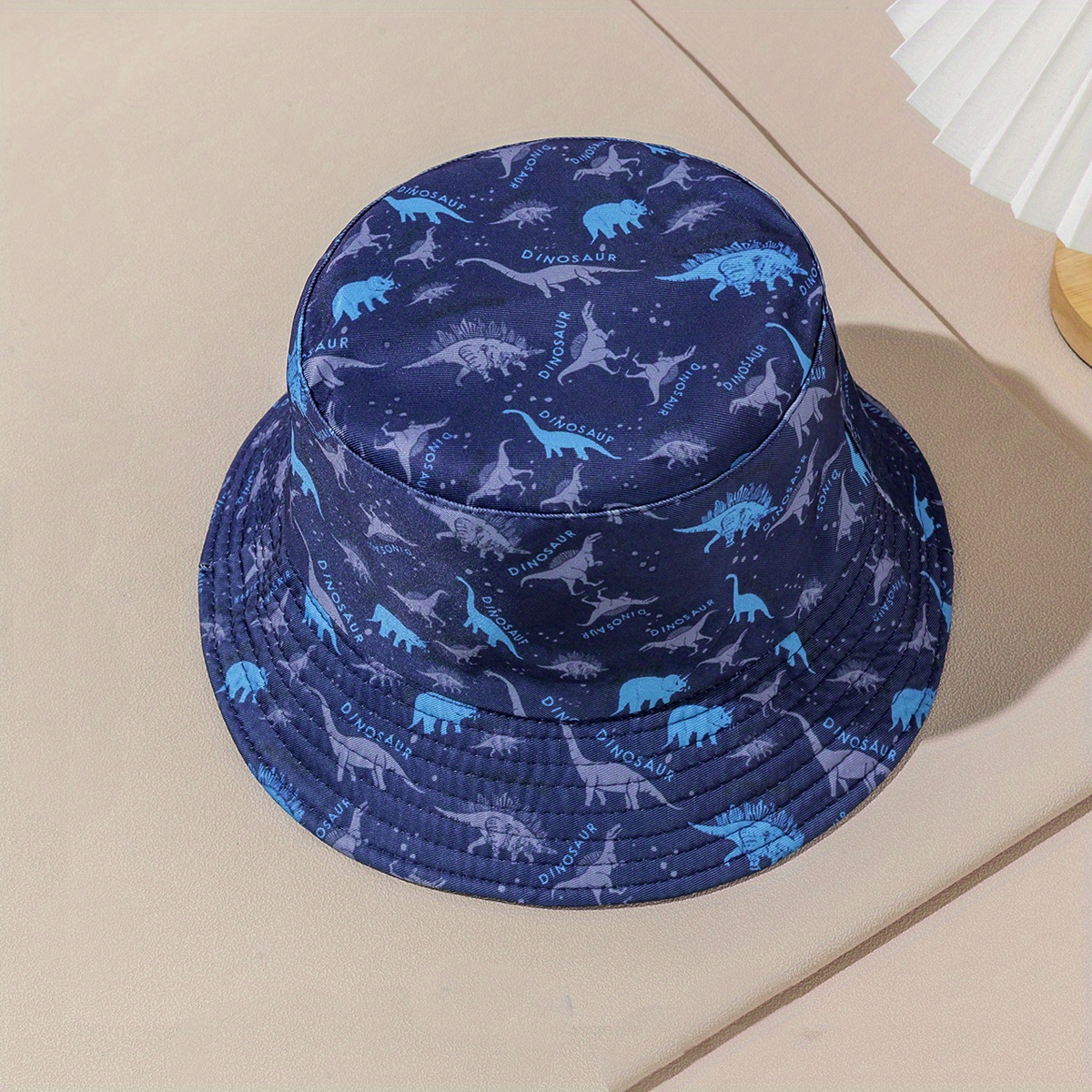 mens fishing hat parent child style cute cool dinosaur pattern ...
