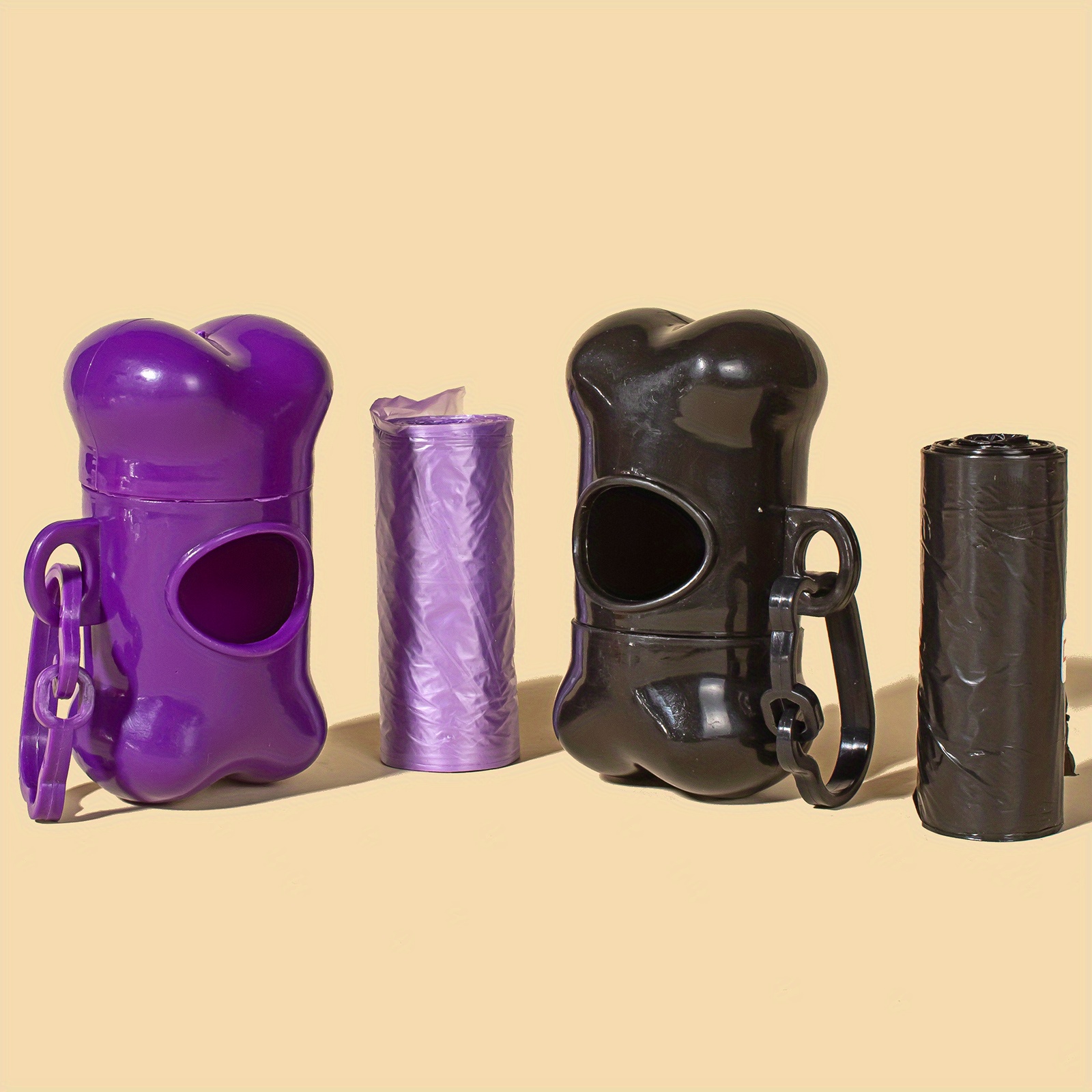 Convenient Pet Poop Bag Holder Keychain Attachment Easy - Temu