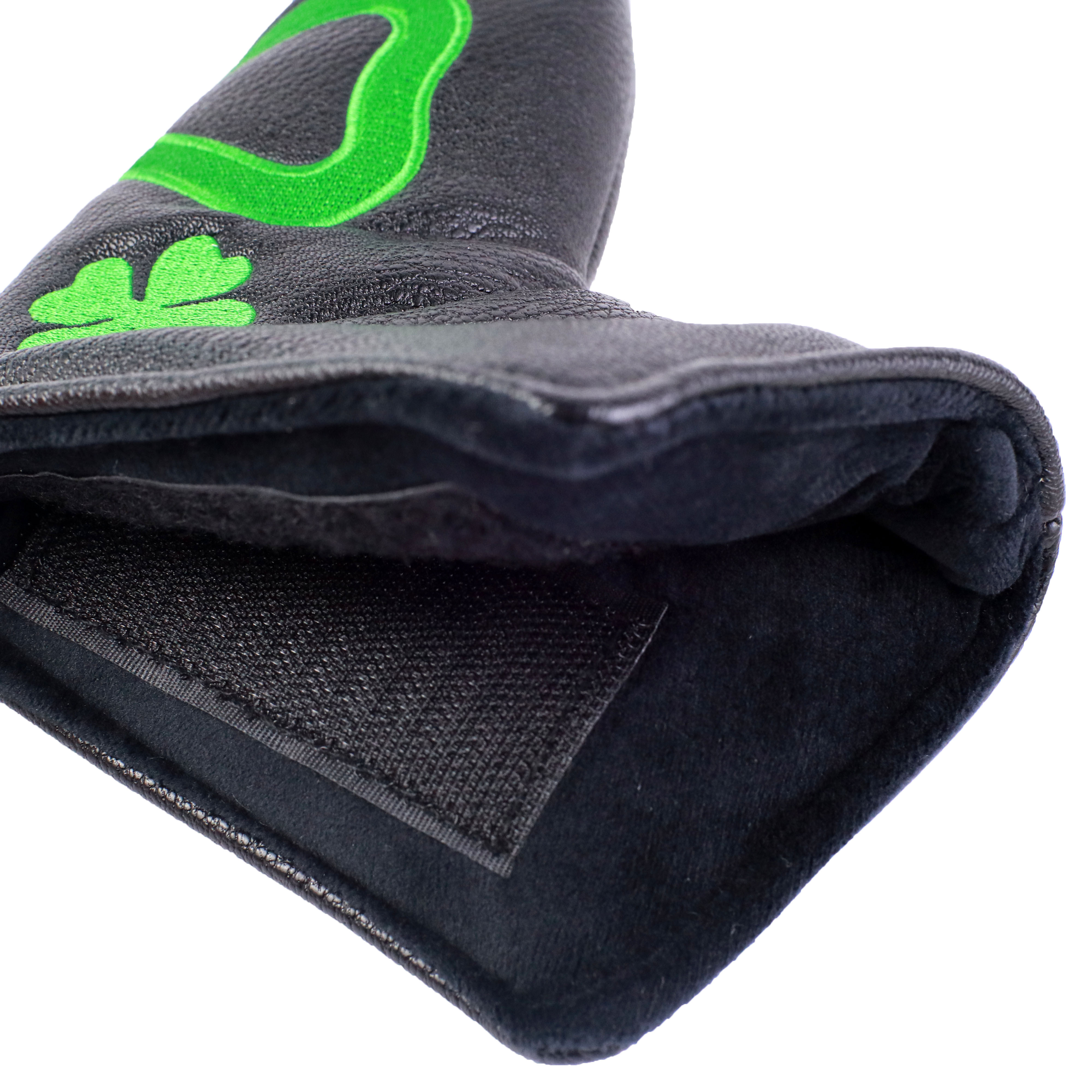 Pu Leather Golf Putter Headcover Clover Design Blade - Temu Australia
