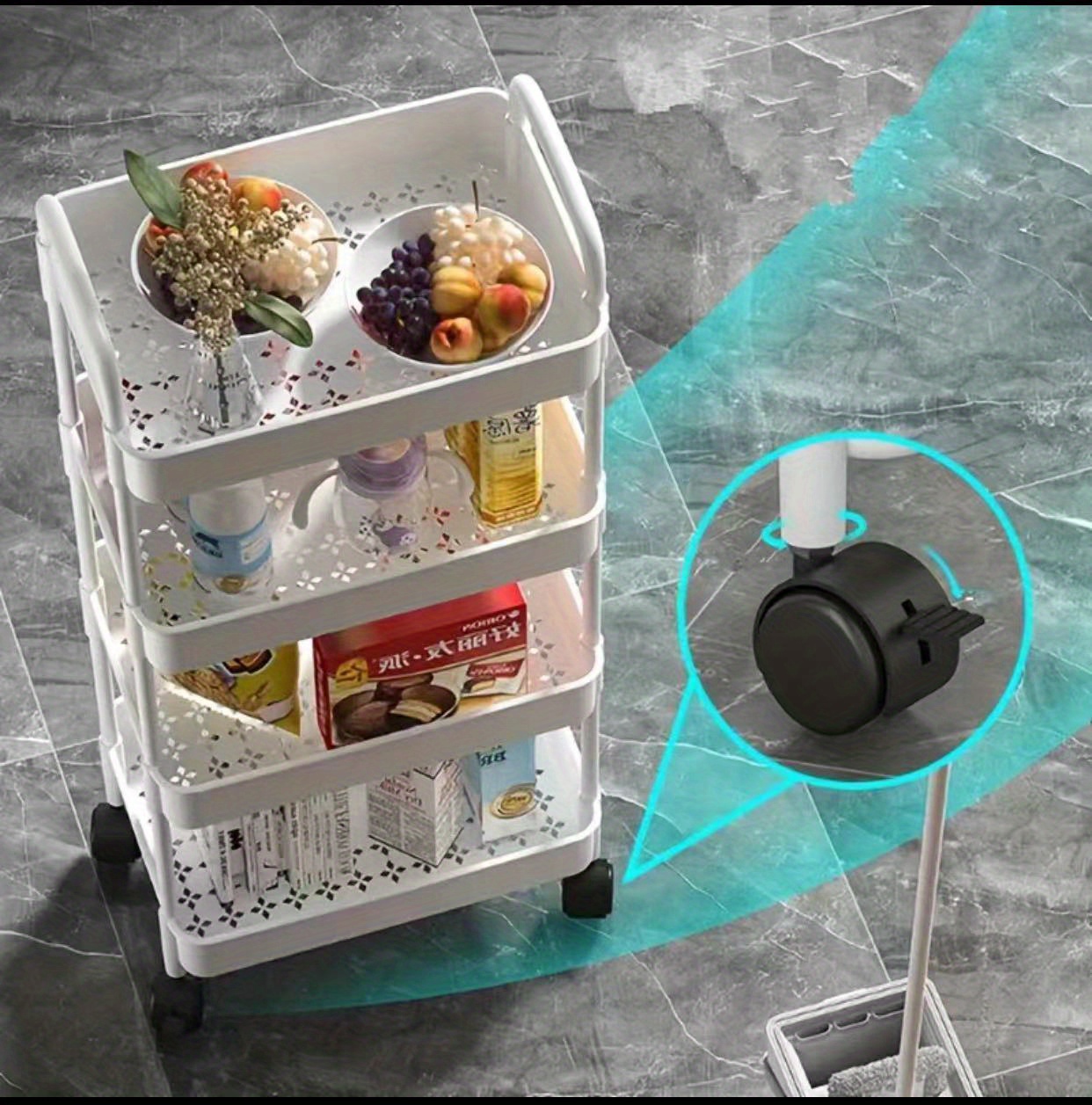 Multi layer Cart Wheels Floor - Temu New Zealand