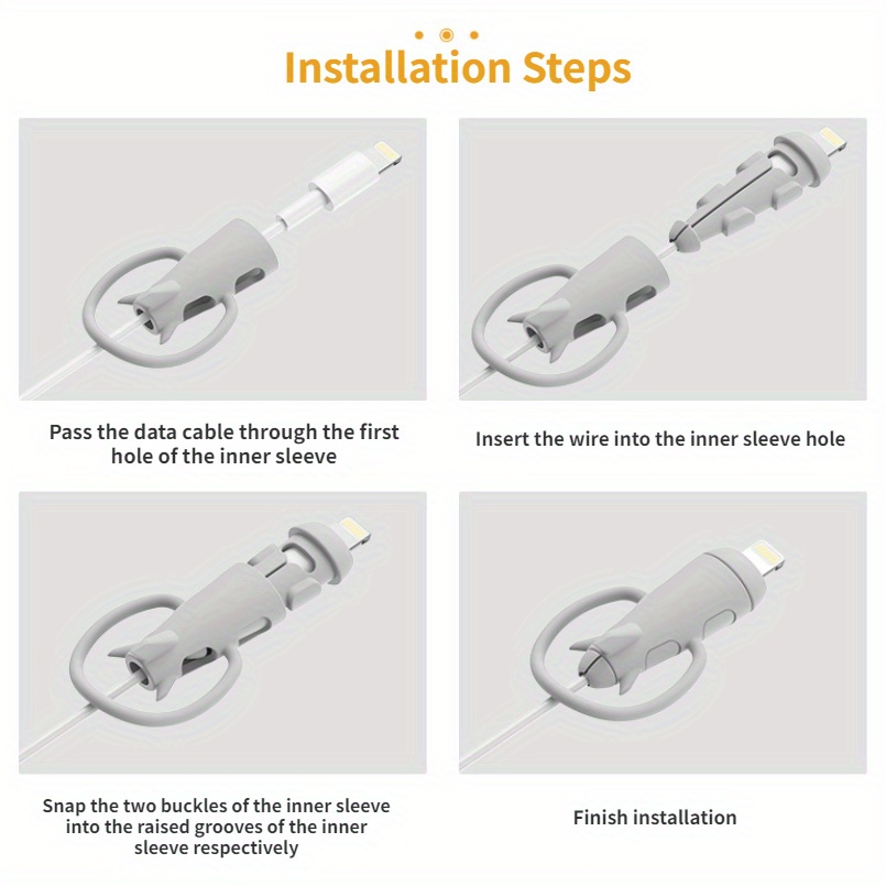 Protective Cases Mobile Phone Data Cable Keep Safe - Temu Australia
