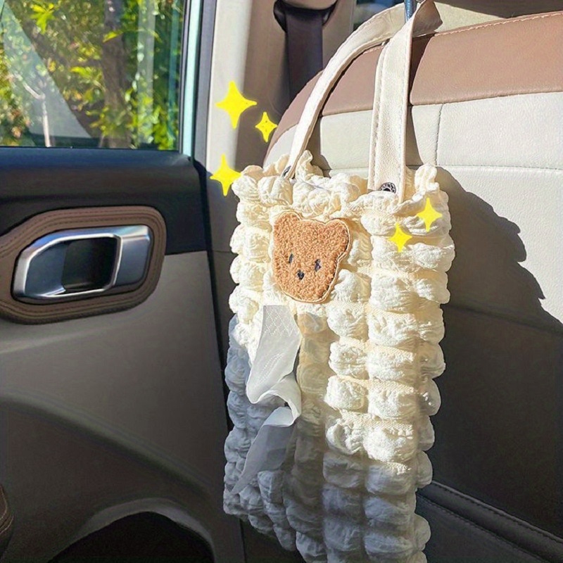 Creative Cartoon Car Tissue Box: Perfect Car Accessories - Temu