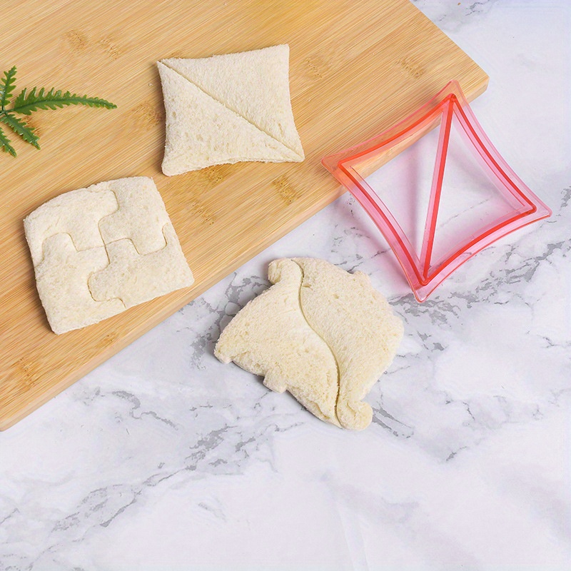 Diy Bread Cutter Splicing Graphic Sandwich Mold - Temu United