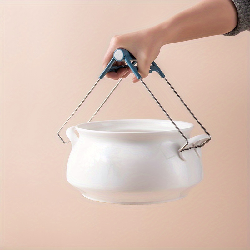 Plate Lifter Hot Pot Tongs Plate Clip Anti scald Pizza Pan - Temu ...