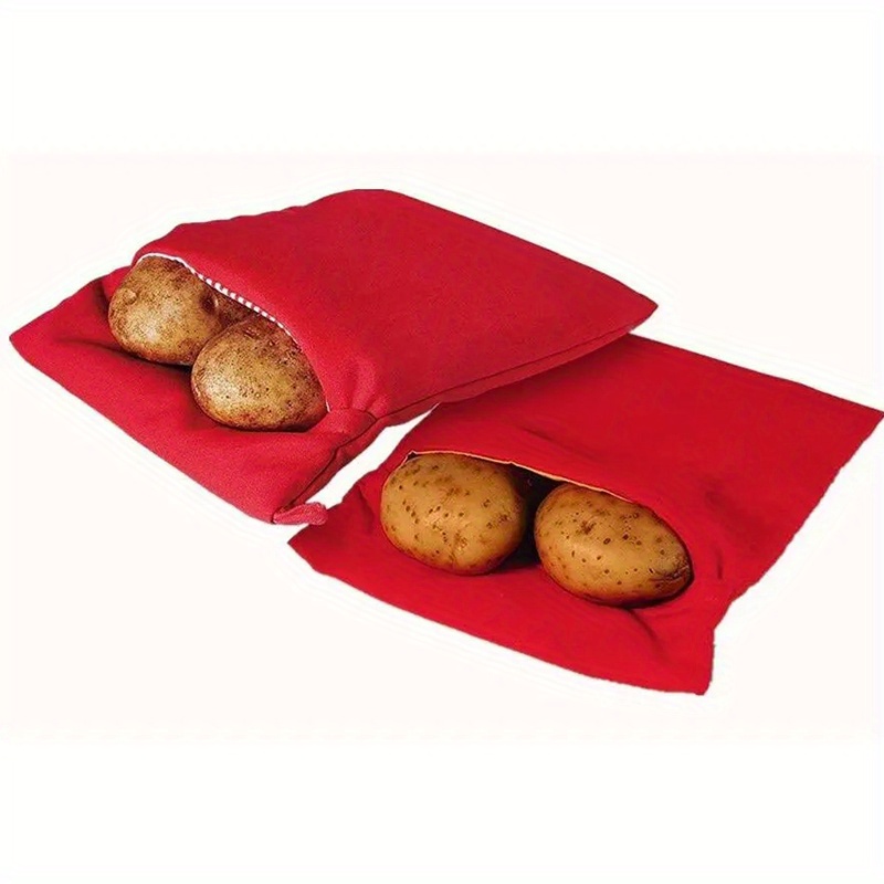 Microwave Potato Bag Microwave Potato Cooker Kitchen Gadgets - Temu ...
