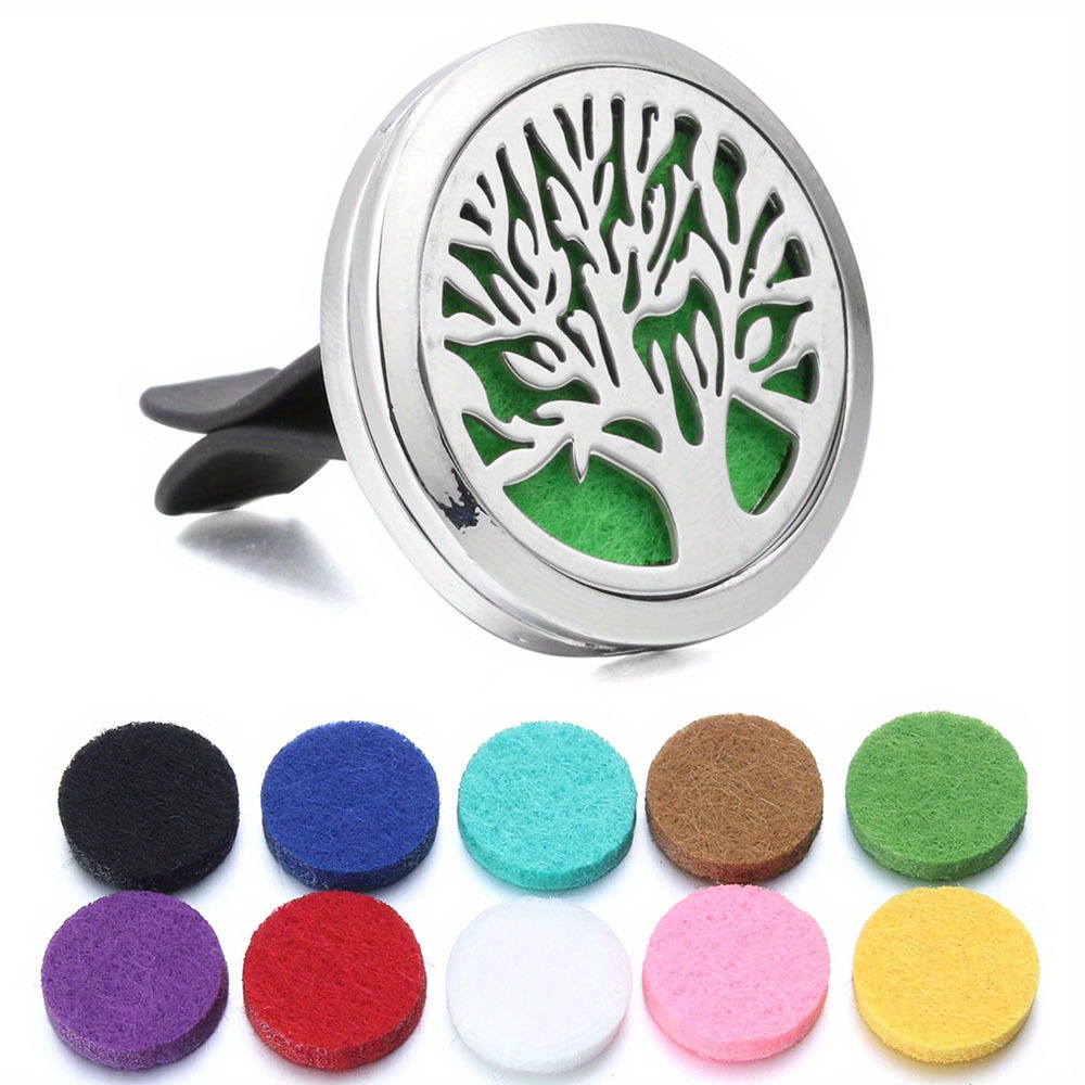 1pc Aromatherapy Car 10 Gaskets Aromatherapy Essential Oil Car Interior ...