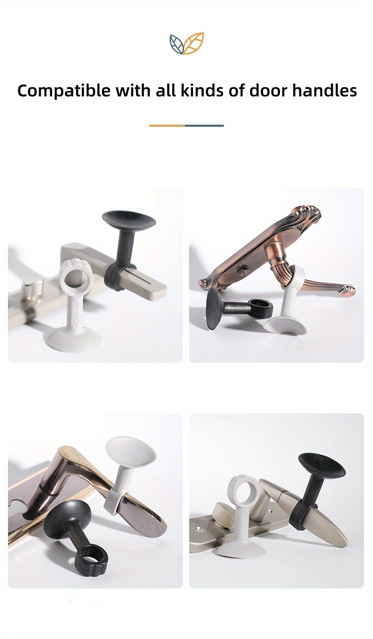 Non perforated s Silicone Door Knob Wall - Temu United Kingdom