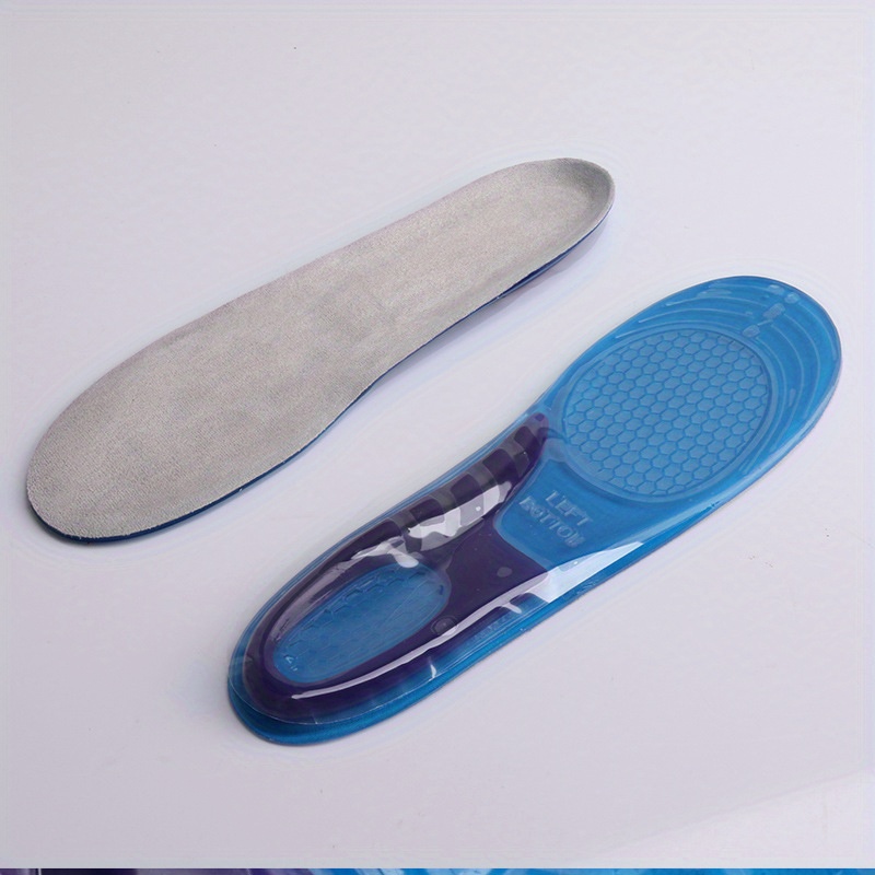 Silicone Insoles Cut Freely Two color Shock absorbing - Temu United Kingdom