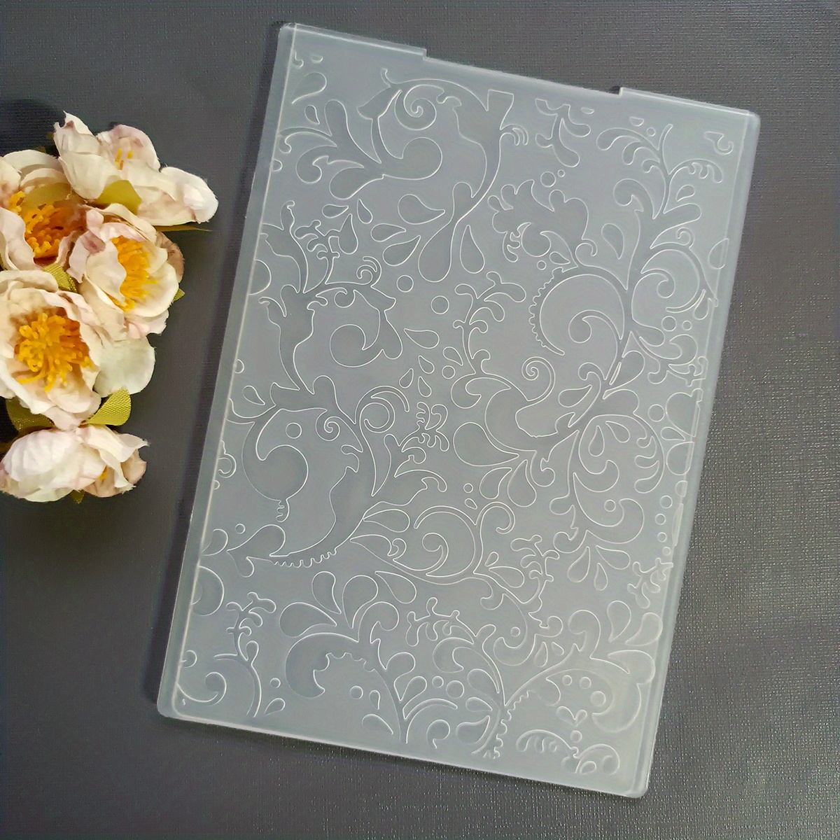 Pattern/texture Embossed Folder Plastic Embossing Folders - Temu ...