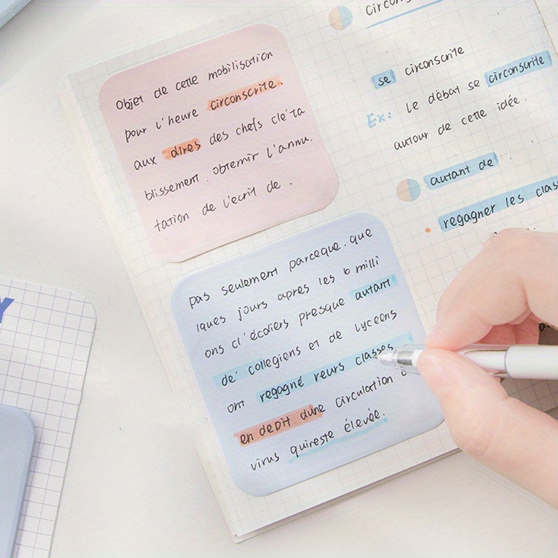 Notepad Notes Color Note Student Message - Temu Canada