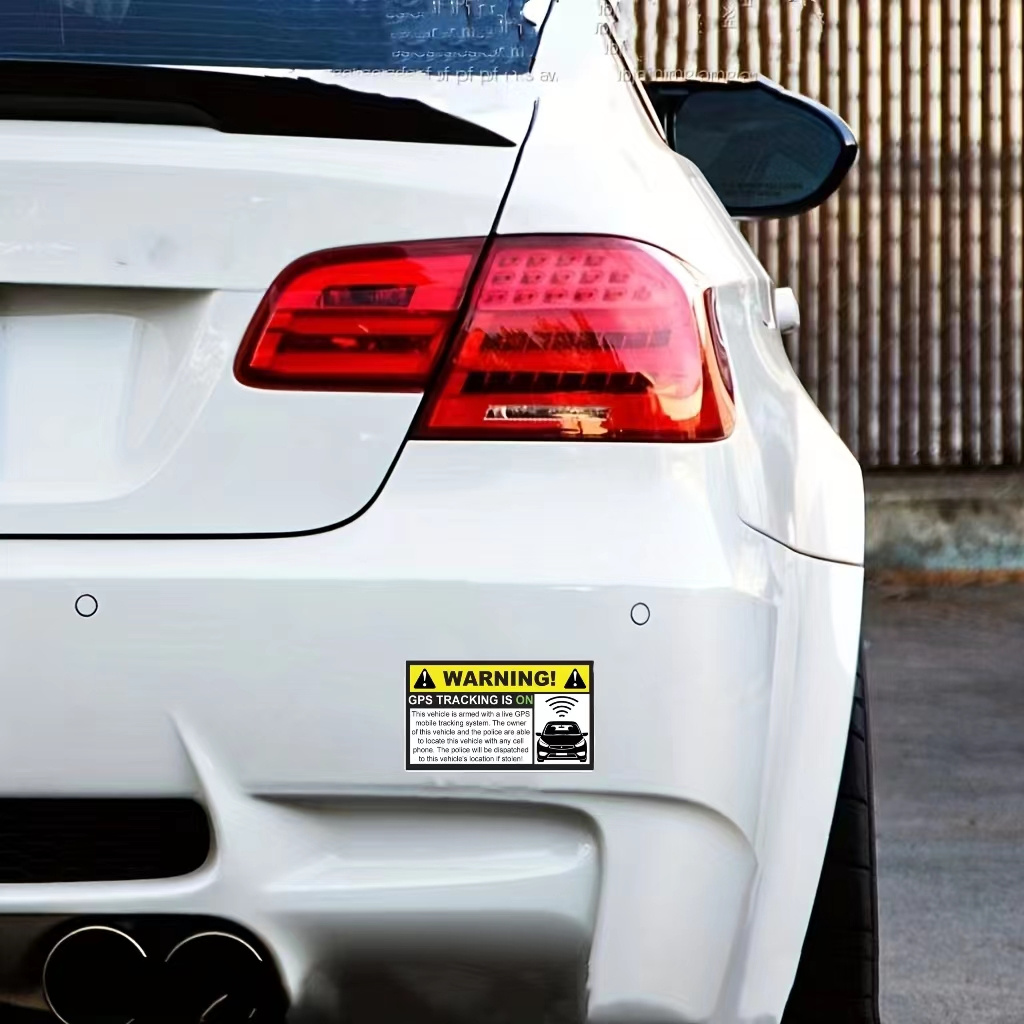 creative car stickers gps alarm vehicle satellite - Temu