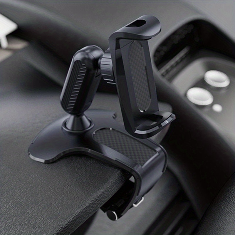 360 Degree Rotation Dashboard Cell Phone Holder Car Clip - Temu Netherlands