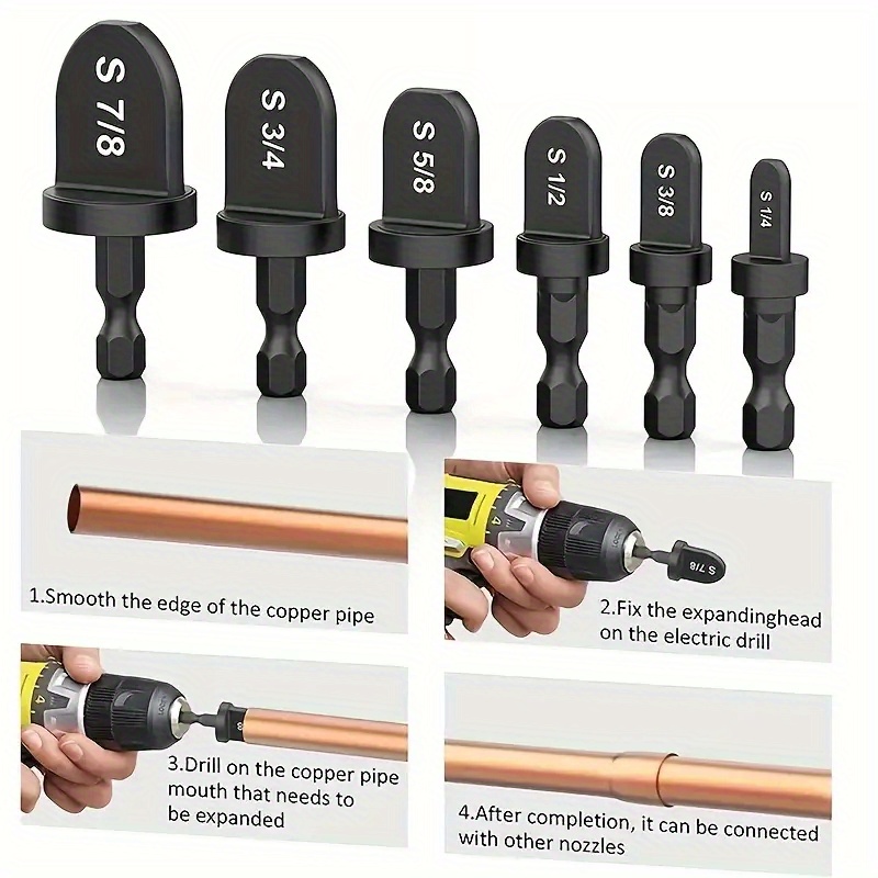 Triangle/hexagonal Shank Copper Tube Expander Hole Expander - Temu