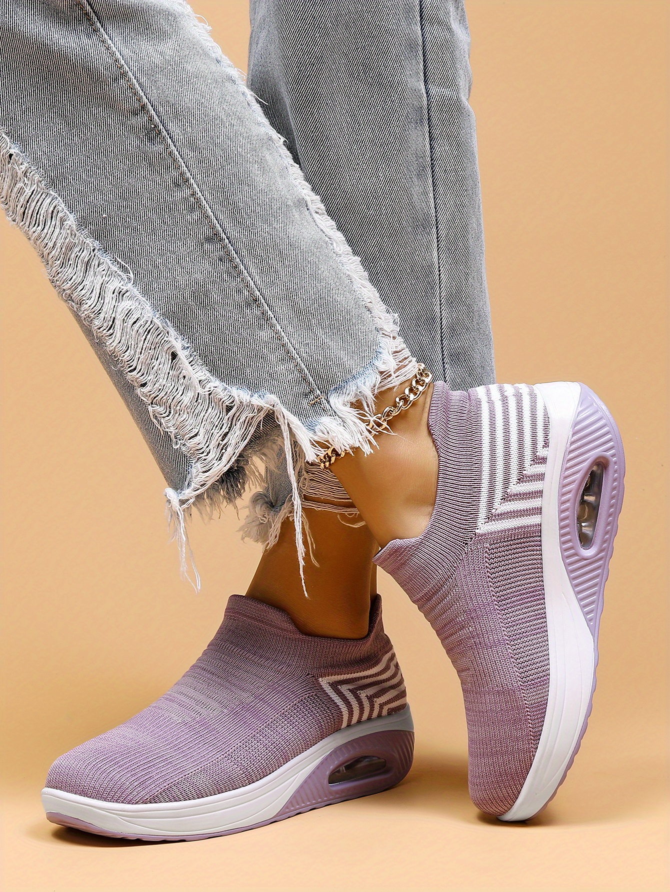 Women's Casual Sneakers Cushioned Slip - Temu Netherlands