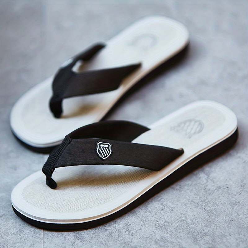 Leichte Rutschfeste Flip-flops Für Herren, Schnelltrocknende Und ...