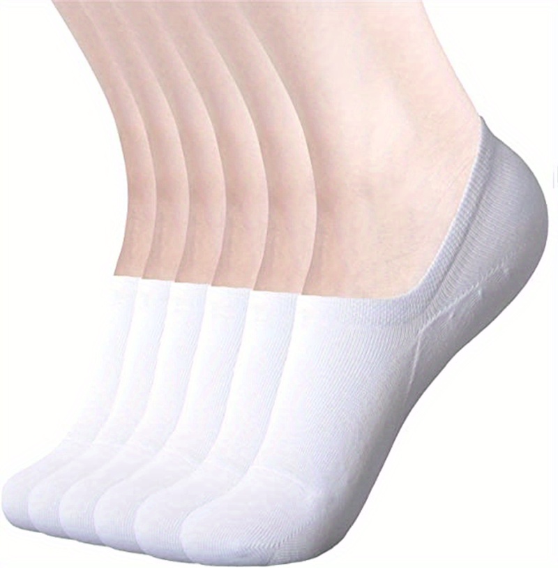 Men's Summer Cotton Ankle Socks Low Cut Solid Color Casual - Temu New ...