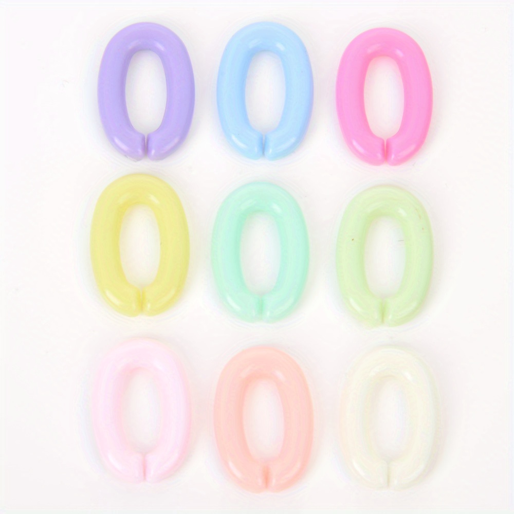 colorful plastic chain diy making jewelry bracelet - Temu Canada