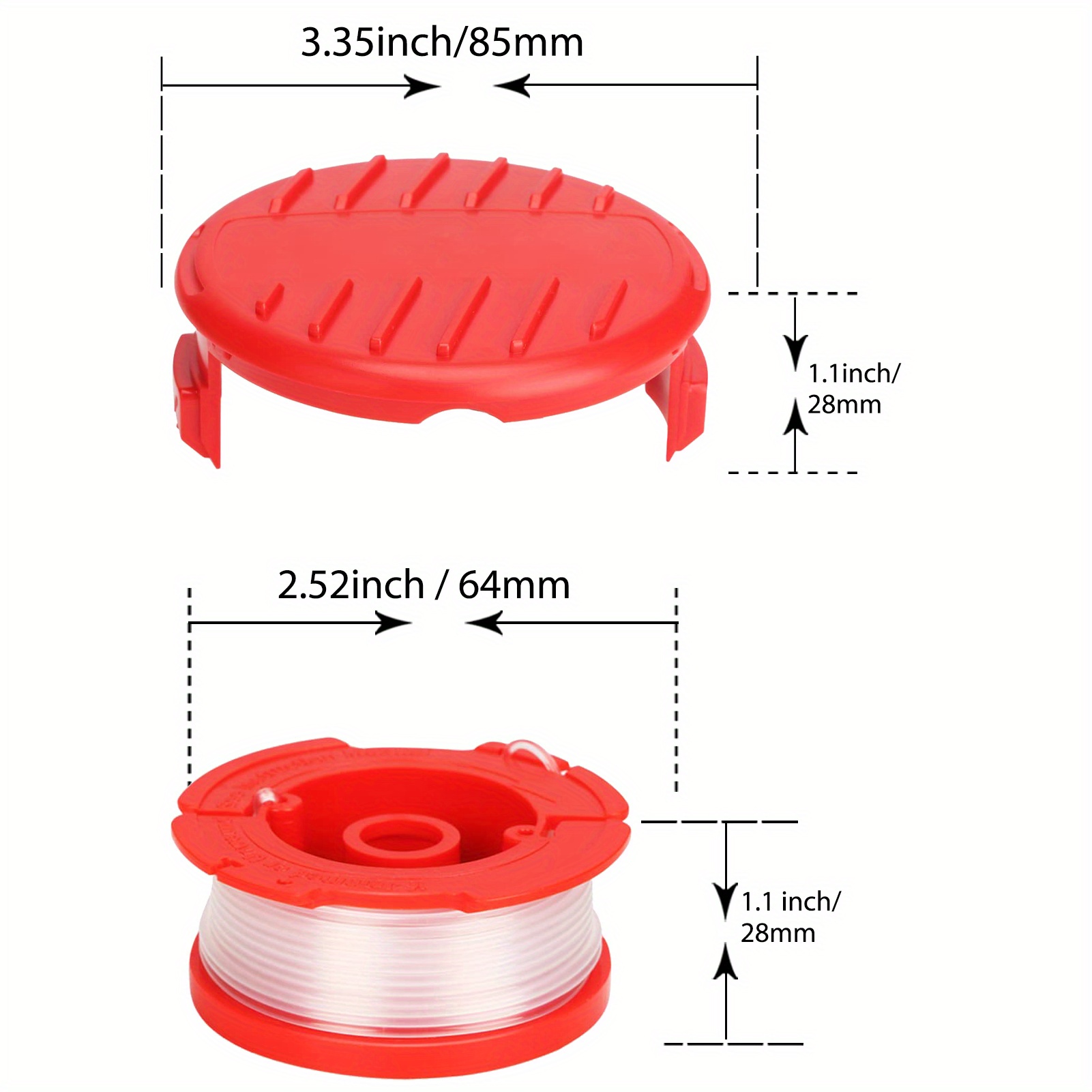 Cmzst0653 Cmzst065 String Trimmer Spool Line Compatible - Temu Canada