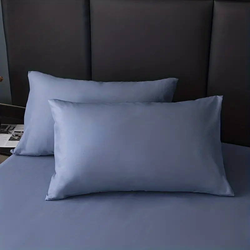Light Blue Microfiber Fitted Sheet Set Soft Comfortable Temu Canada