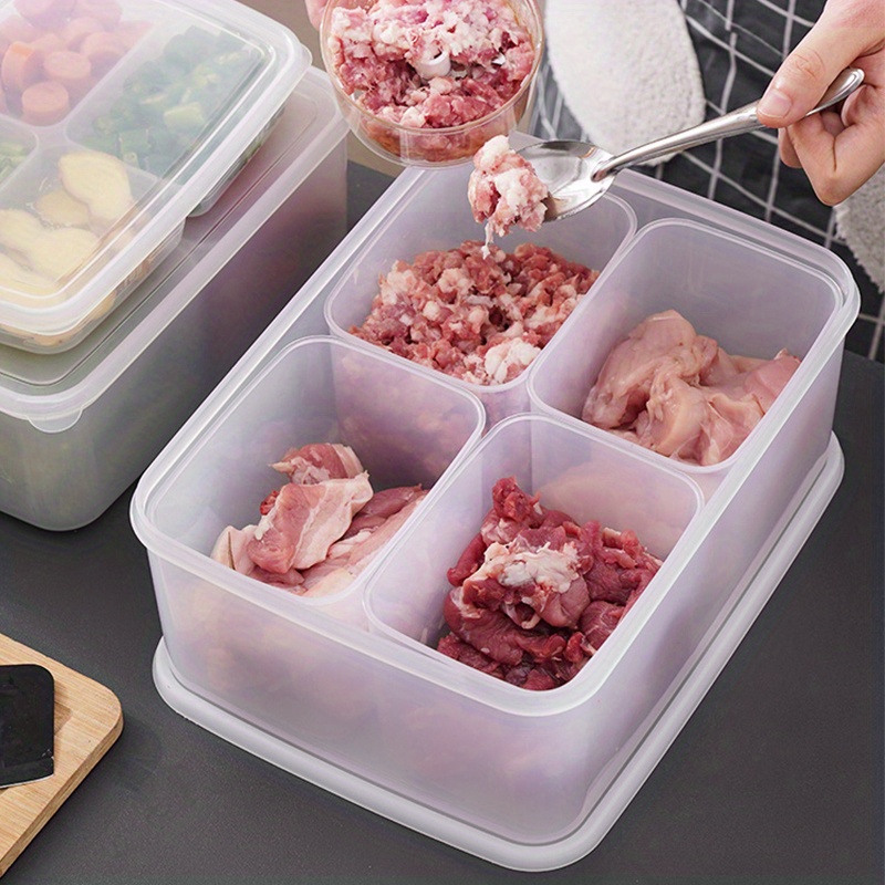refrigerator food box thickened transparent double layer - Temu Australia