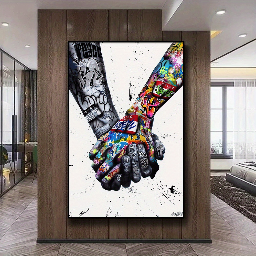 street graffiti canvas poster - Temu New Zealand