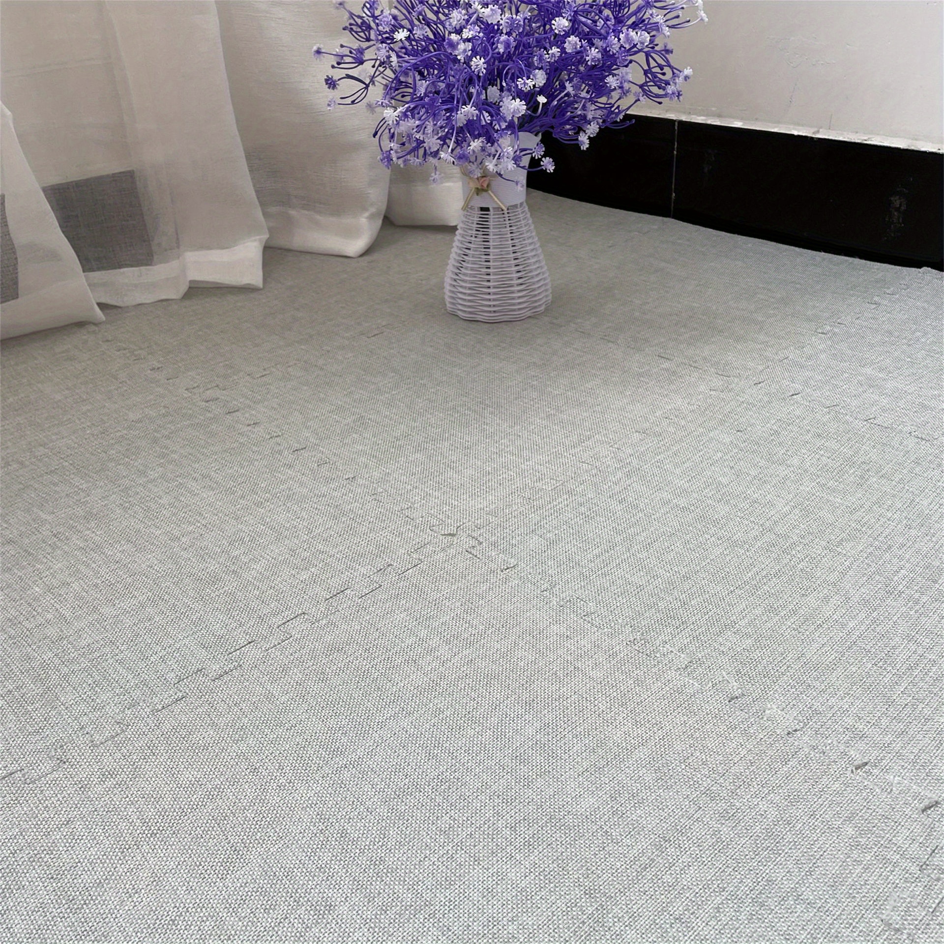 Foam Puzzle Floor Mat Rug, Foam Puzzle Floor Mat Interlocking Fluffy ...