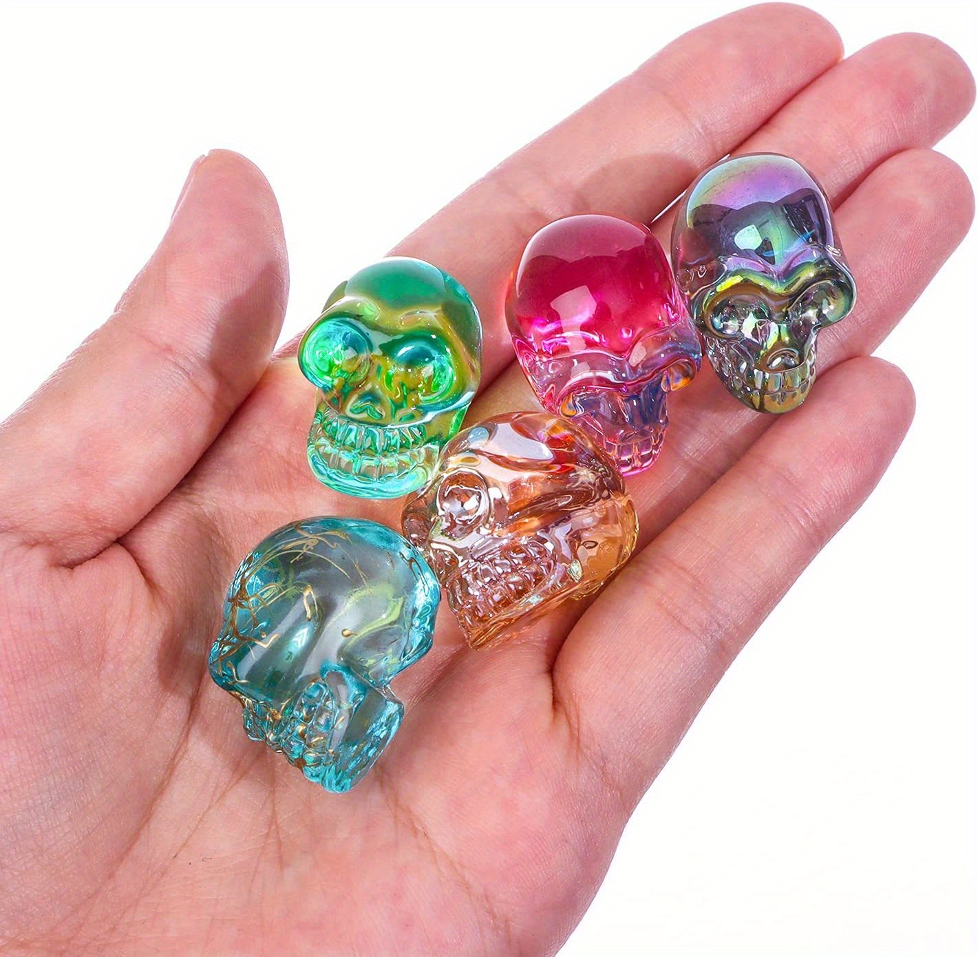 Crystal Skull Statue Carving Skull Hand Carved Statue Human - Temu