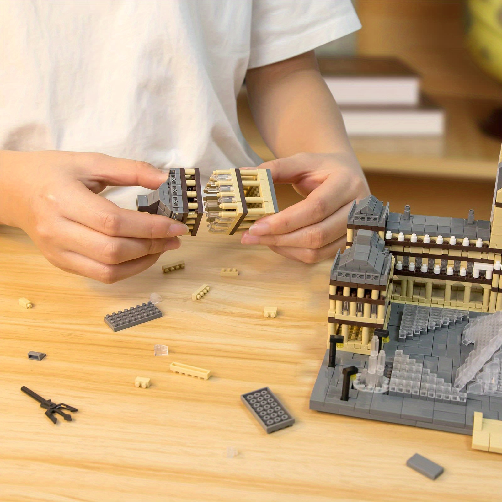 Architectural Famous Miniature Building Blocks Set Architecture Model ...