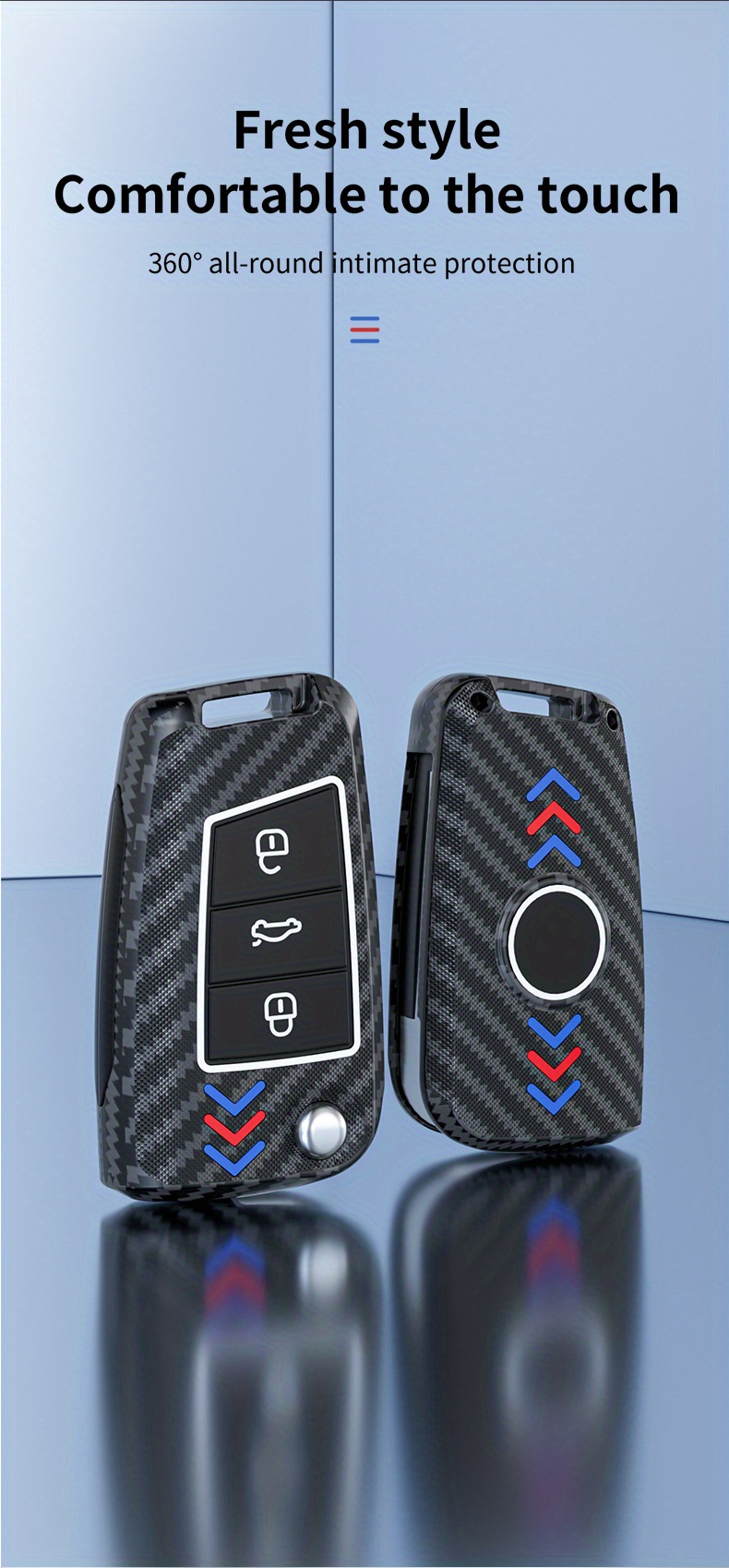 Car Key Protector Case T roc Golf Sagitar - Temu