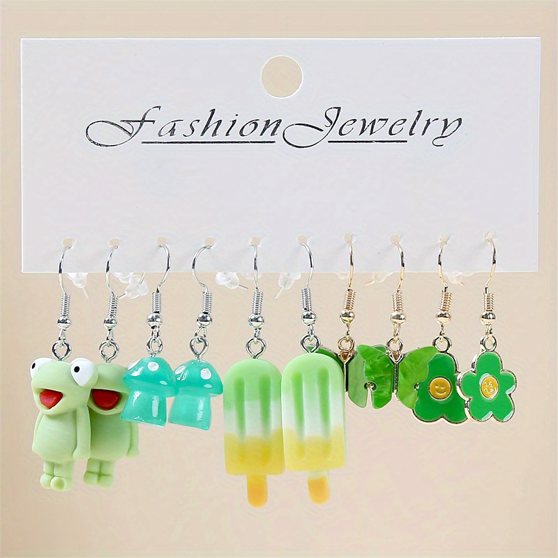 green cute frog mushroom drop - {region_name}