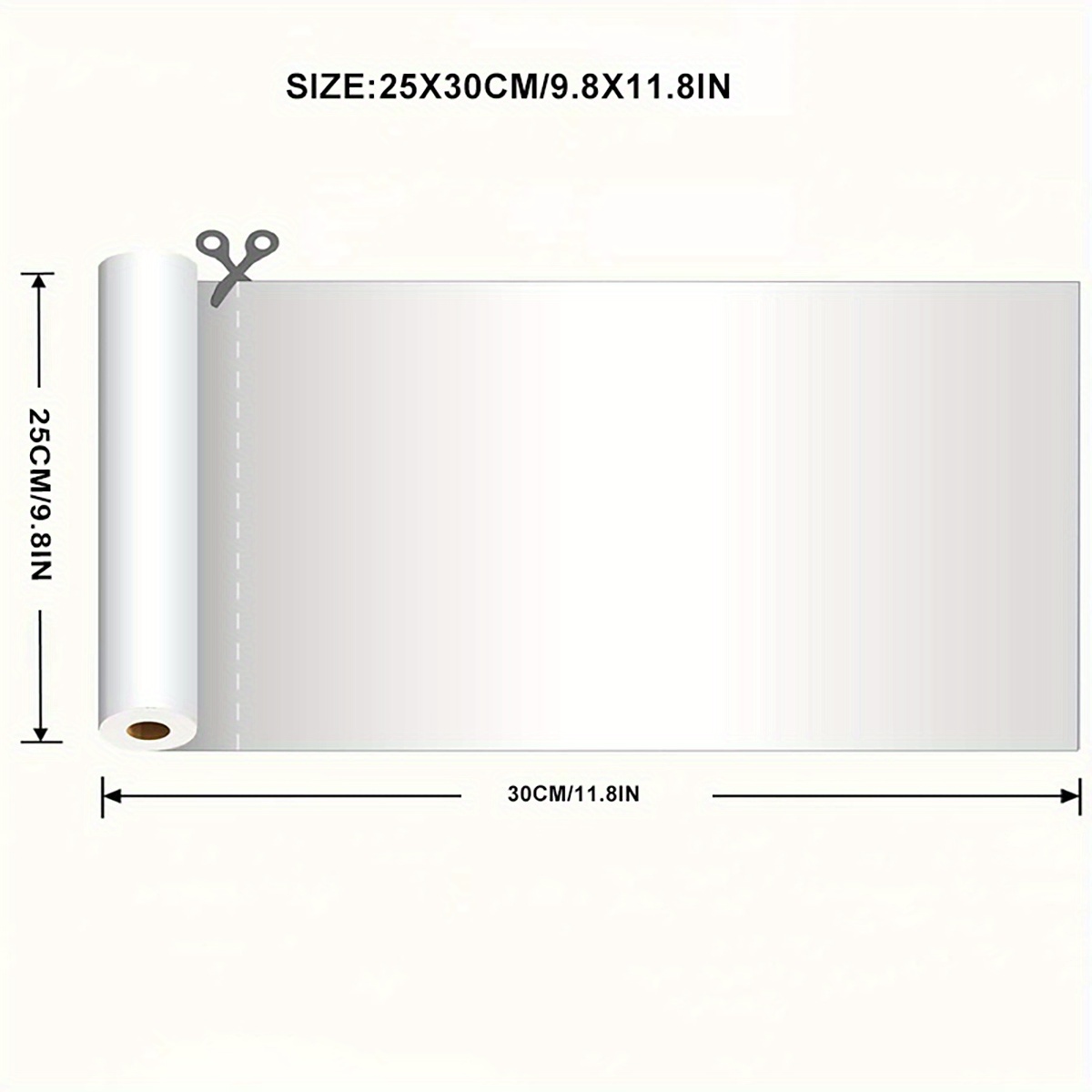 1pc 25x30cm 9 X11 8in Film Diy | Temu Temu Australia