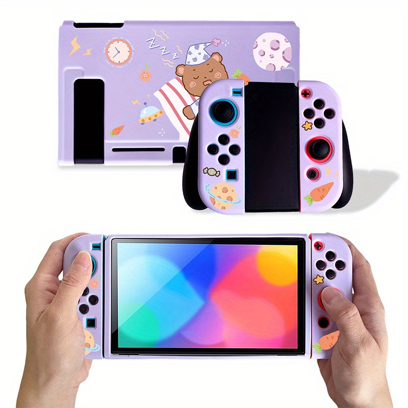 A Cute Cartoon Swicth Game Console Protective - Temu Netherlands