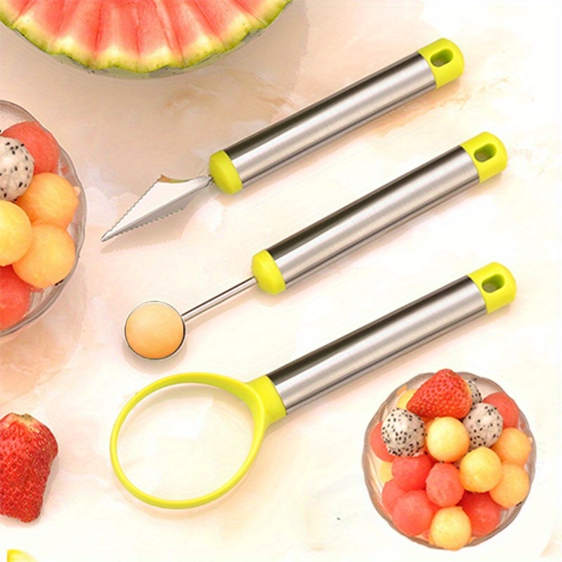 Fruit Scoop Stainless Steel Fruit Ball Digger Reusable - Temu United ...