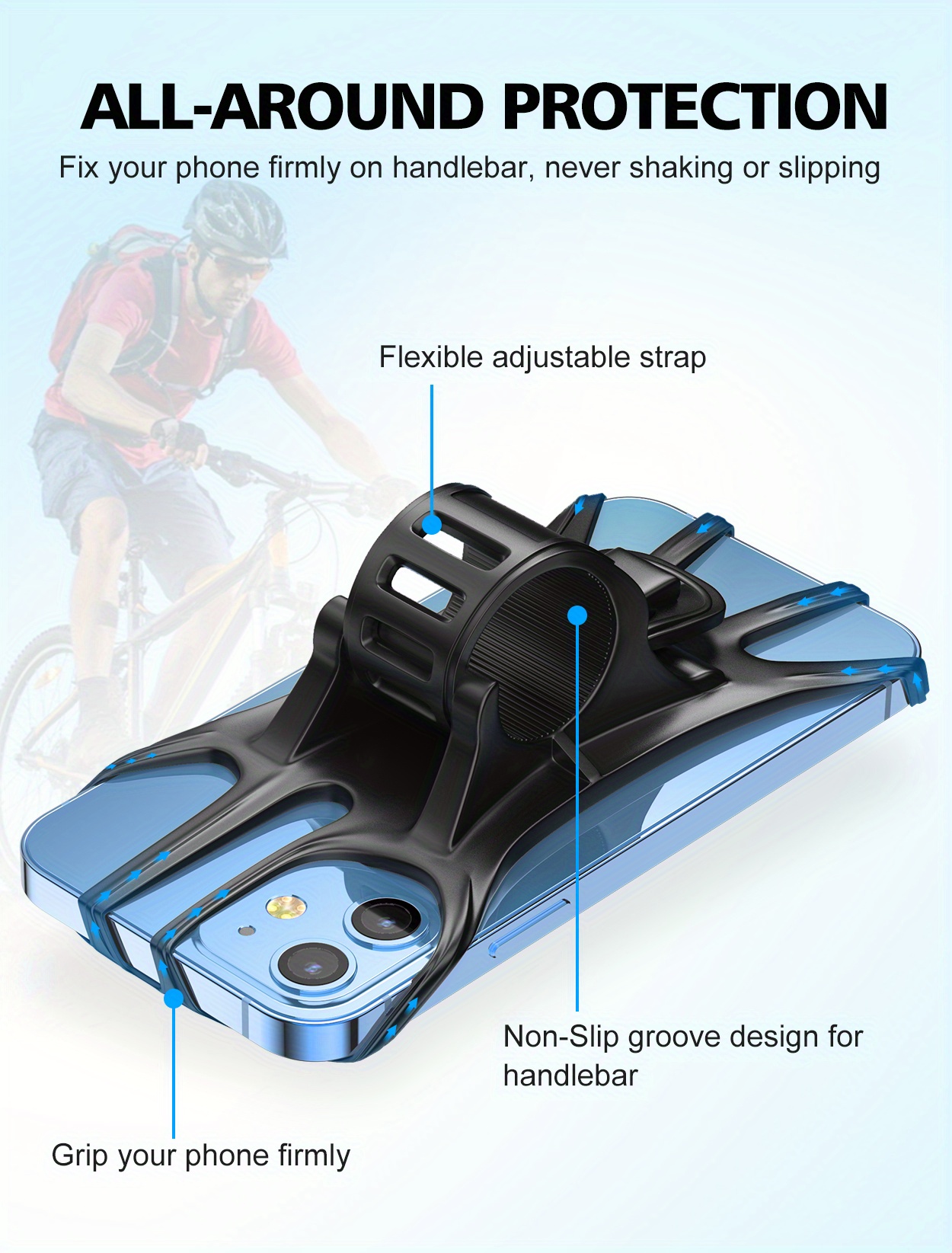 Bike Motorcycle Phone Mount Gps/map/music Made Non - Temu Canada