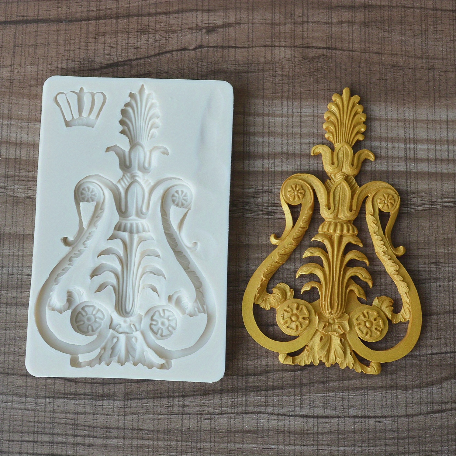 scroll relief chocolate mold 3d silicone mold - Temu Australia
