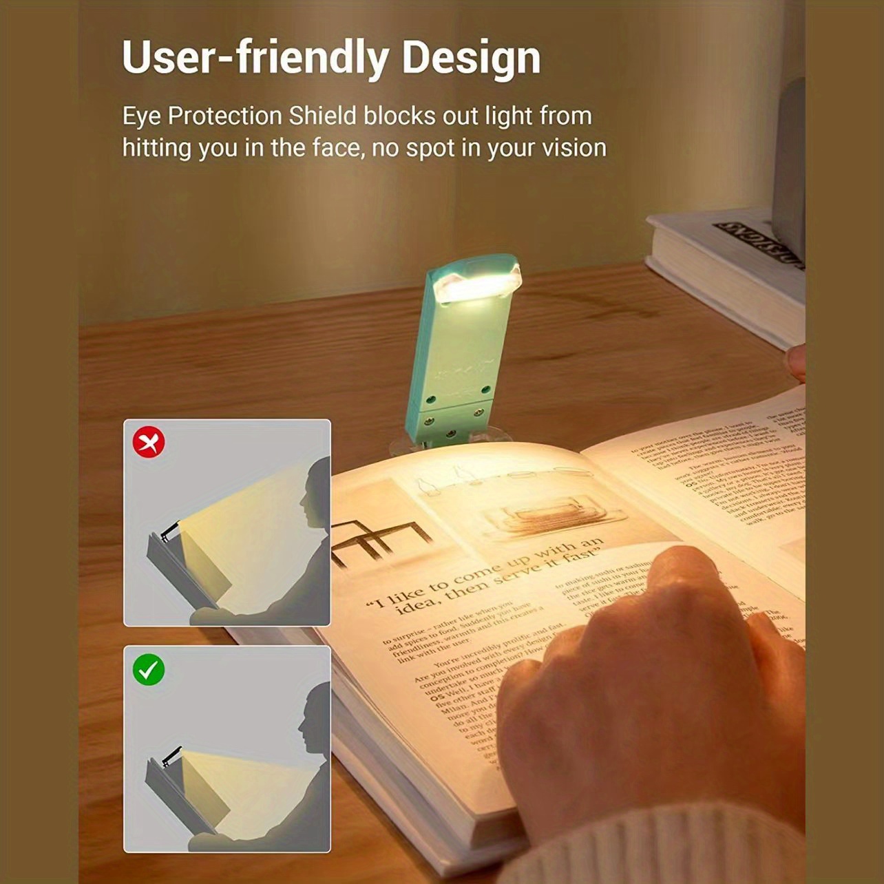 book light reading usb rechargeable book light led light - Temu New Zealand