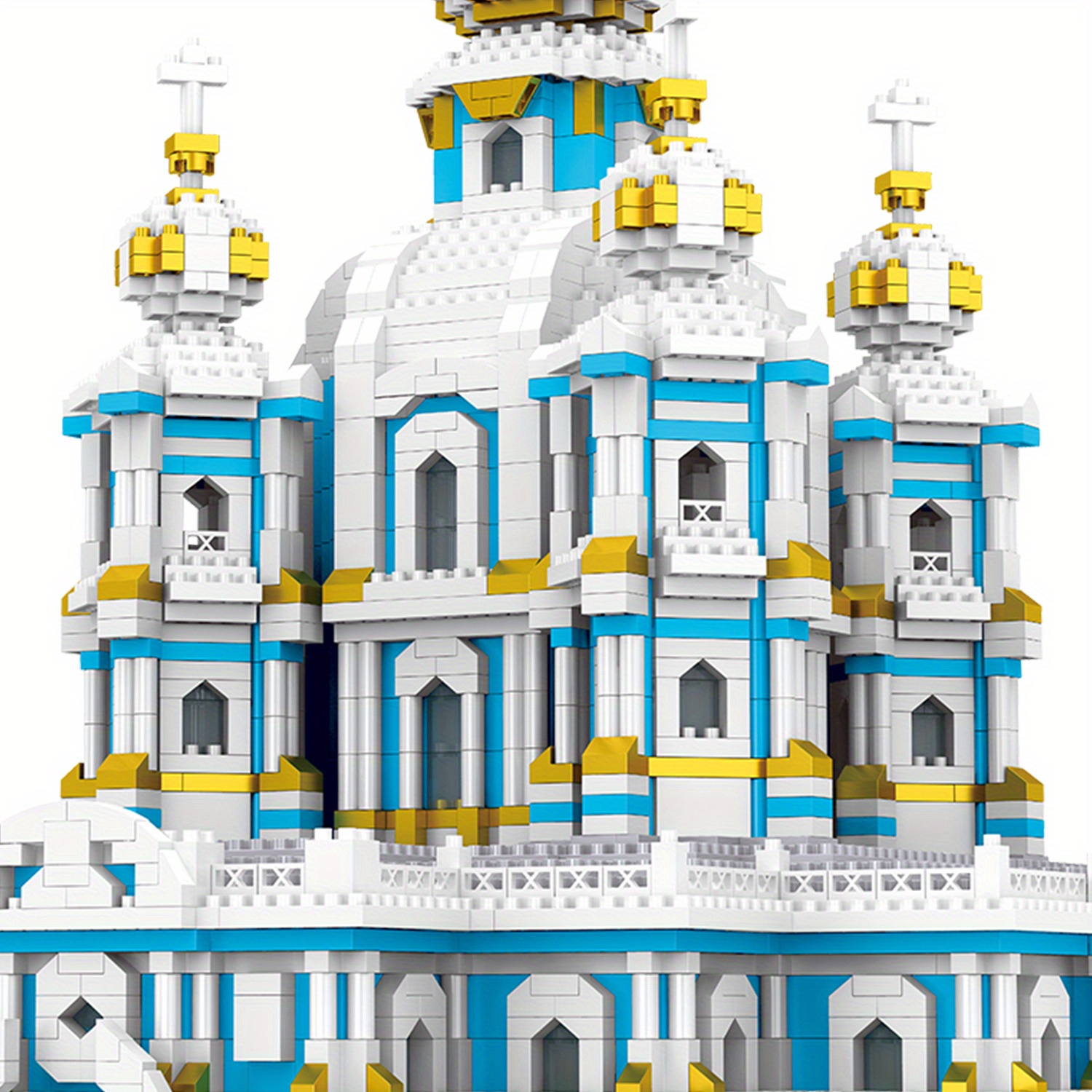 micro mini blocks cathedral building and architecture 3750pieces 3d ...