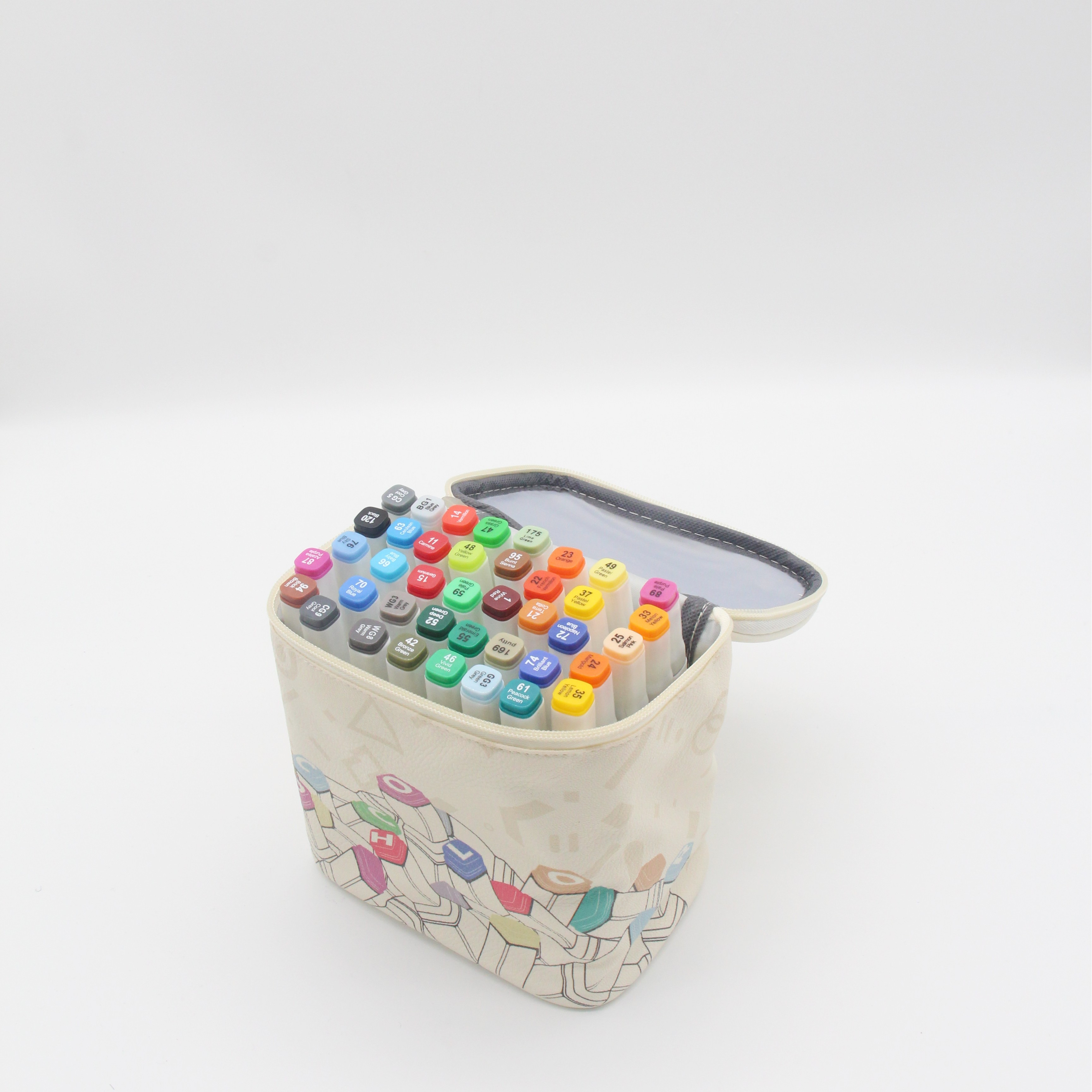 Touch Color Soft Head Marker Set Student Anime Oil Double - Temu