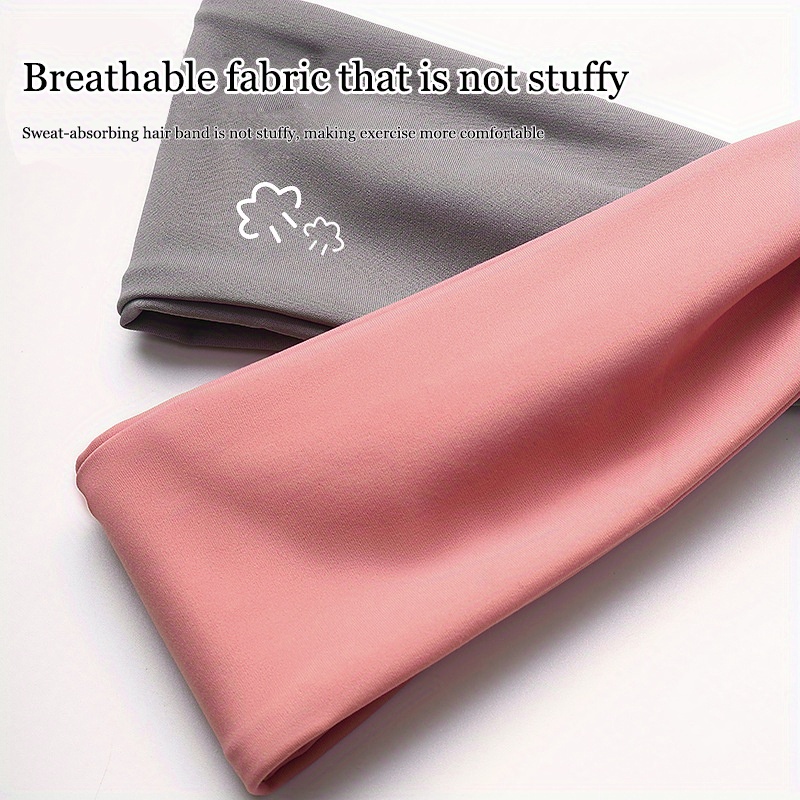 Breathable Cross Stretchy Hairband Women Fashionable Sweat Temu United