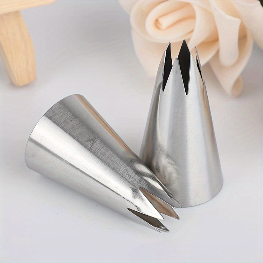 1pc Medium 1m Piping Tip Icing Piping Tip Nozzle Cake Decorating Tips ...