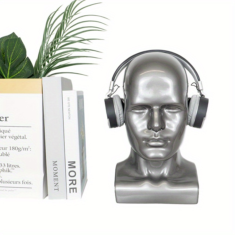 Pvc Material Display Head Mold Crafts Display Mannequin Head - Temu Greece