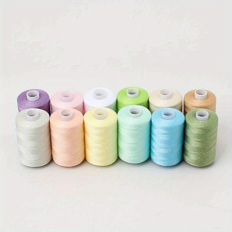12 Colors Set Household Multifunctional Polyester Sewing - Temu Norway